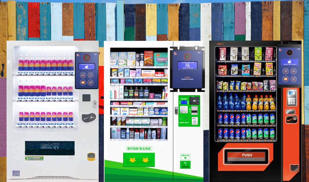 E-Wallet Payment Terminal Fuelling Vending Machine Culture | transpire QR