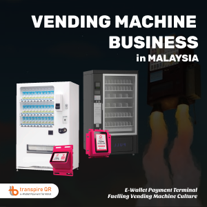 E-Wallet Payment Terminal Fuelling Vending Machine Culture | transpire QR